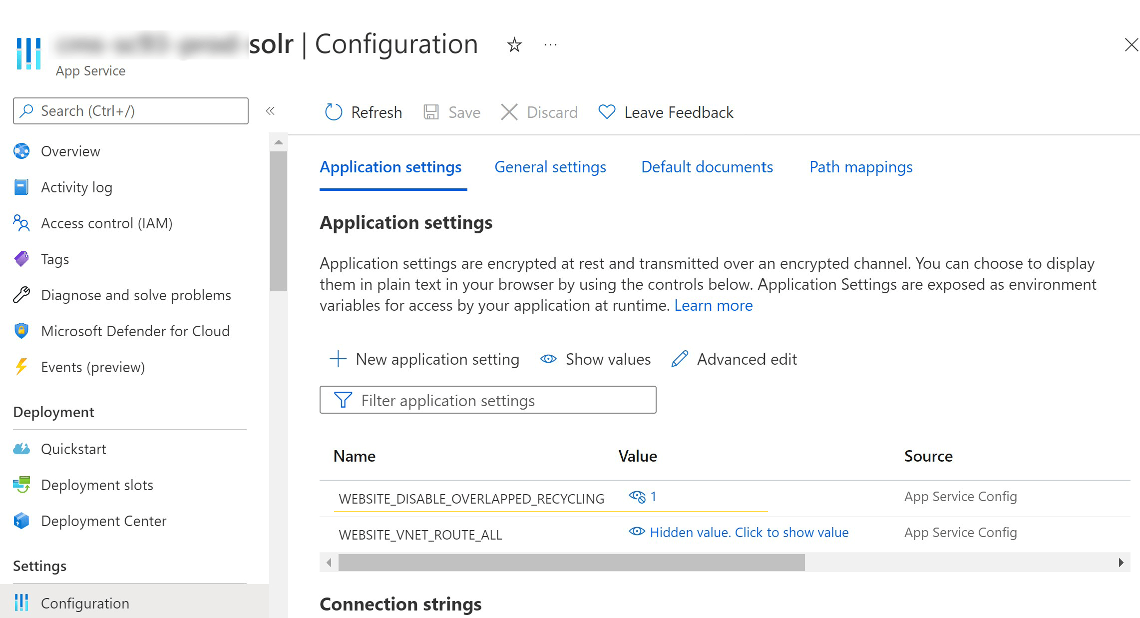 Fixing Solr Azure App Service Core Locking Issues - Flux Digital ... Fixing Solr Azure App Service Core Locking Issues - Flux Digital ...